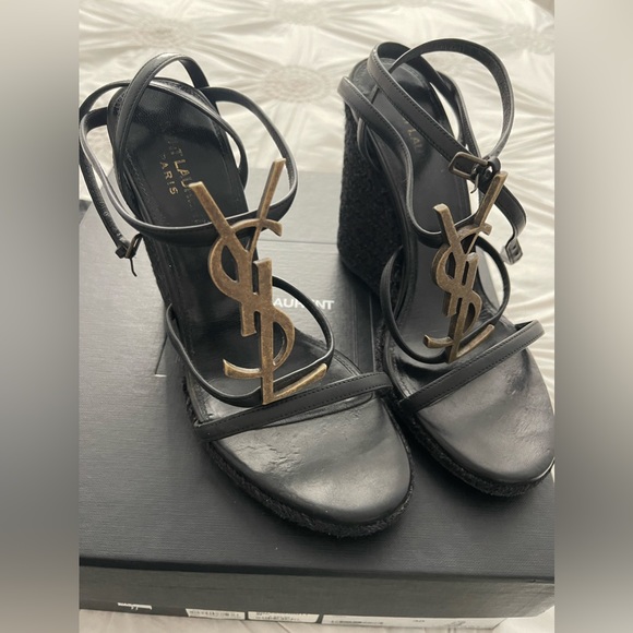 Yves Saint Laurent | Shoes | Ysl Wedges | Poshmark